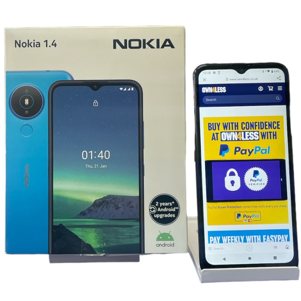 Pre-owned Nokia 1.4 ta-1322 32 GB Unlocked - Own4Less